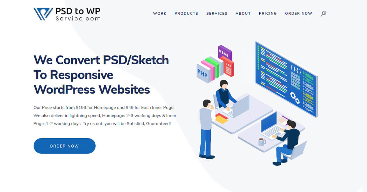 PSD to WordPress - Convert PSD to Responsive WordPress